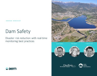Dam Safety Monitoring and Alerting System - AEM