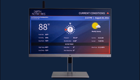 HD weather display - AEM