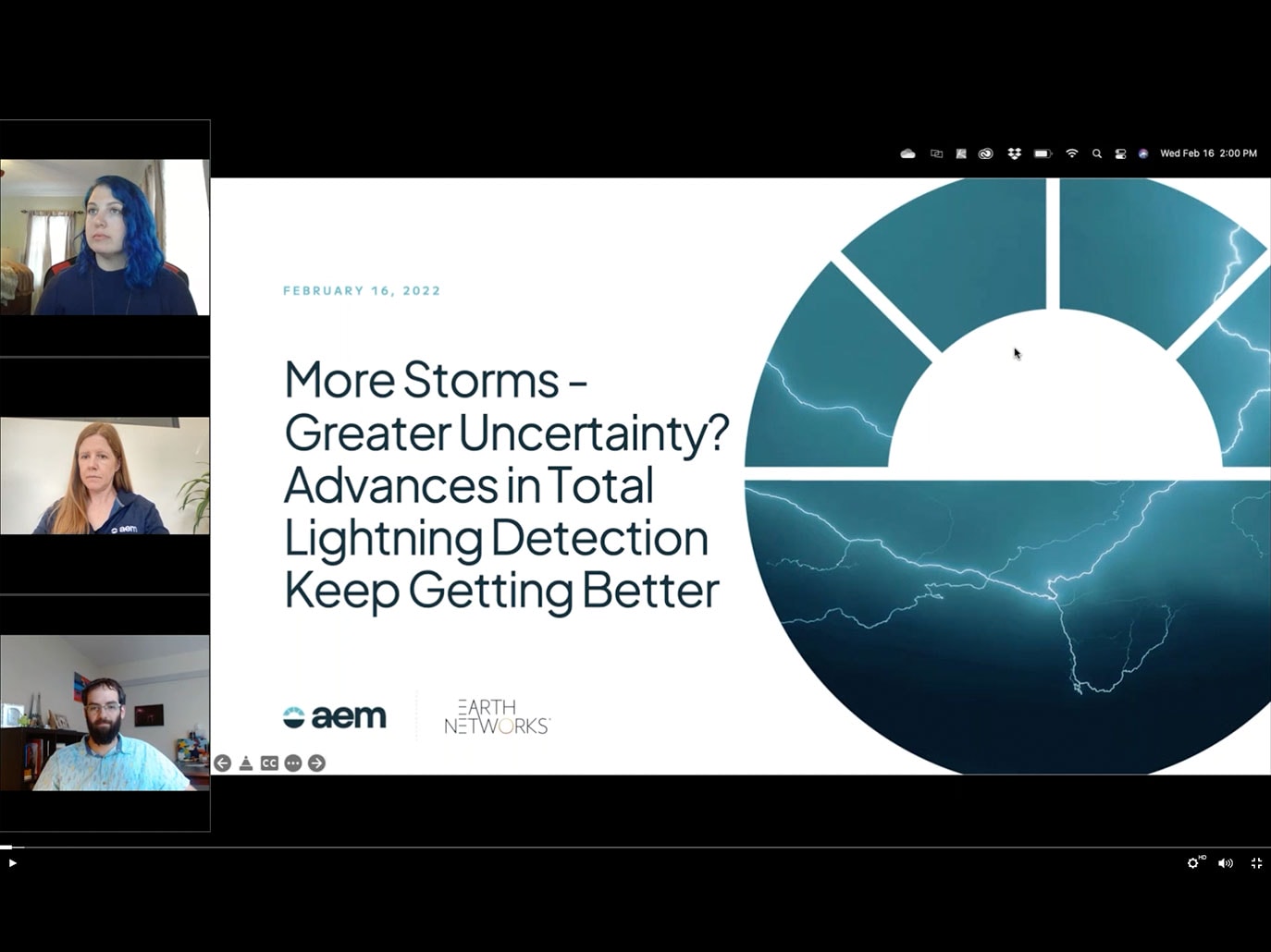 New Enhancements to the Earth Networks Total Lightning Network® - AEM