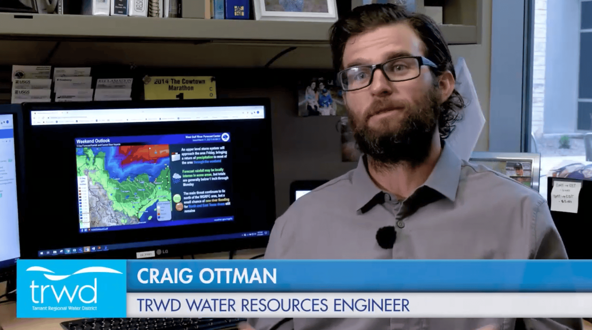 Tarrant Regional Water District monitors critical rainfall for their watersheds - AEM
