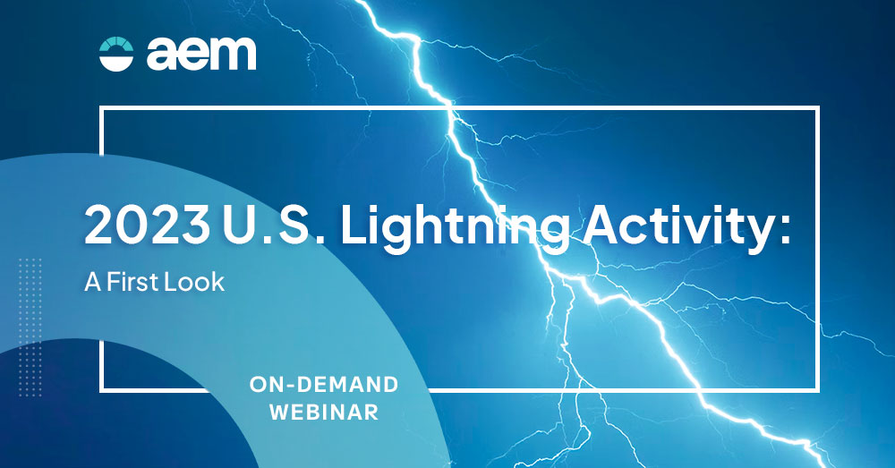 2023 U.S. Lightning Activity: A First Look - AEM