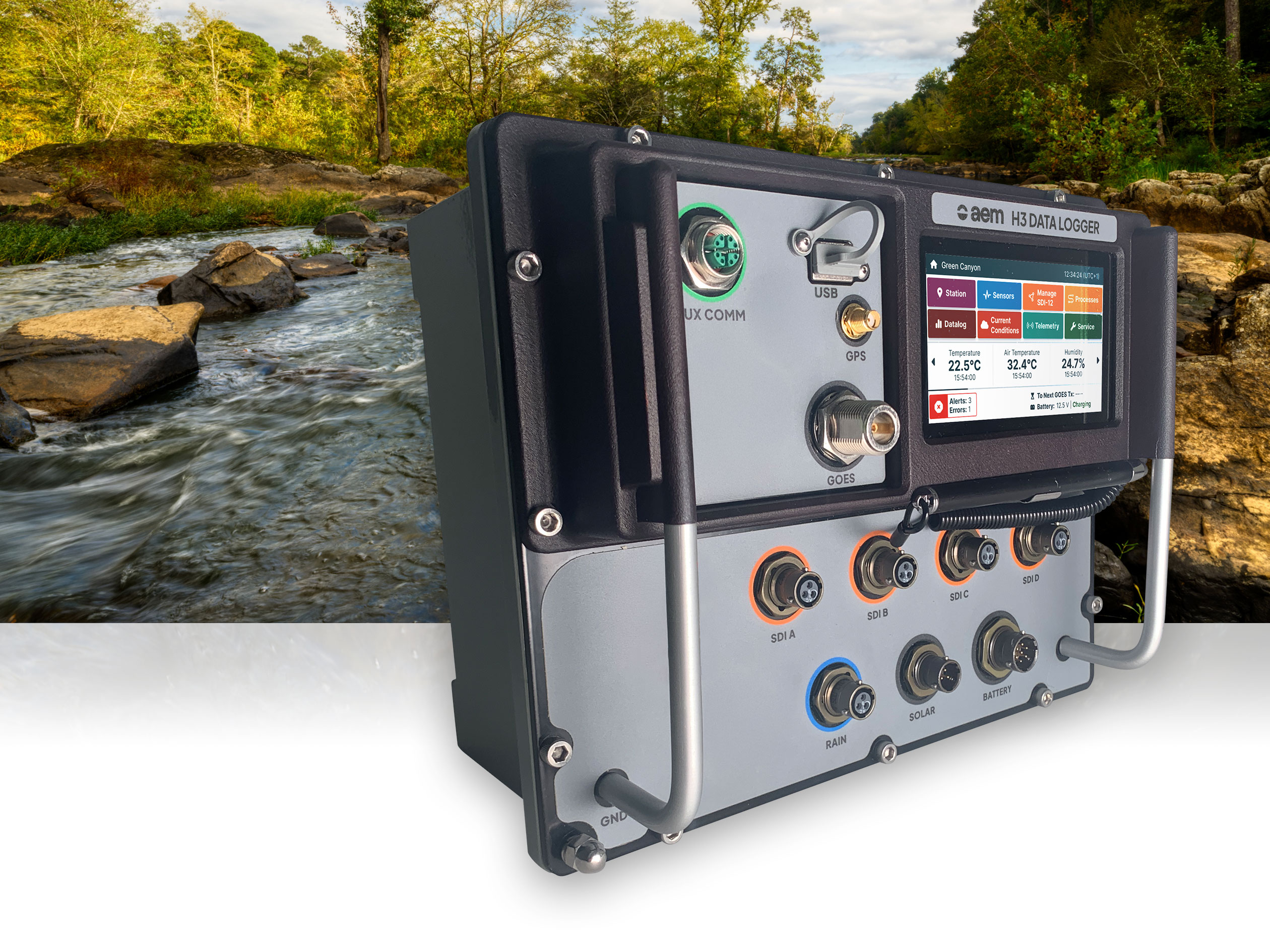 H3 Data Logger | Hydrology data collection